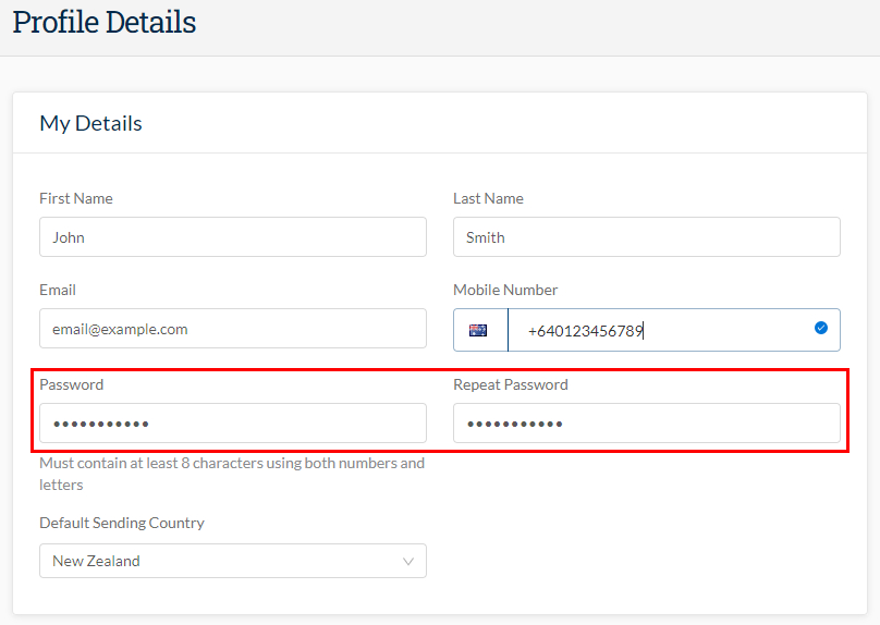 How do I reset my password? – TPG Telecom Messaging Hub