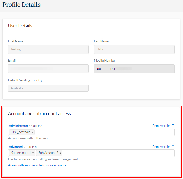 Adding / Managing Users – TPG Telecom Messaging Hub Adding / Managing Users – TPG Telecom Messaging Hub