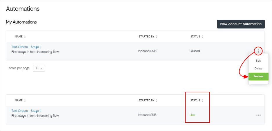 How To Create A Multi Part Automated Conversation In The Messaging Hub 3843