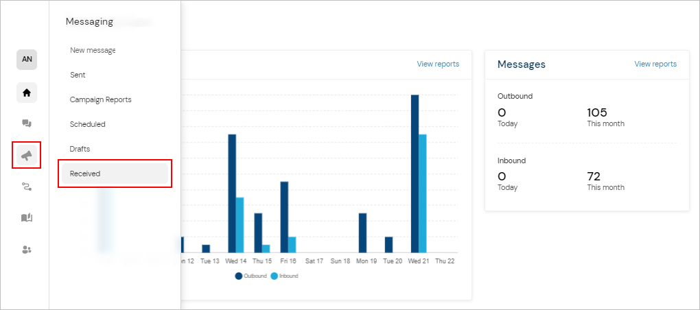 Reporting on Inbound Messages – TPG Telecom Messaging Hub